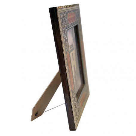 Inlaid photo frame 15x20 cm with Stars